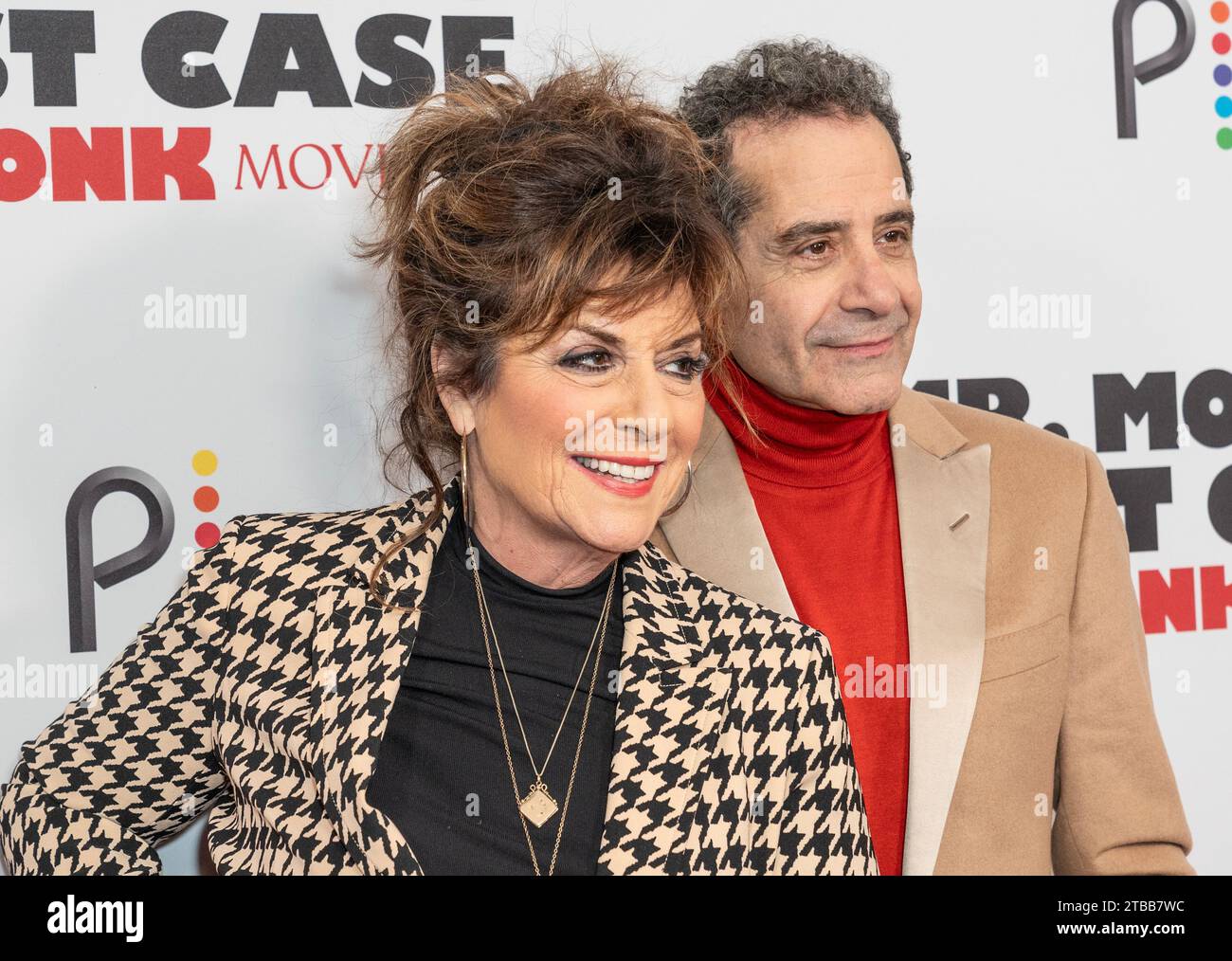 Tony Shalhoub and Caroline Aaron attend 'Mr. Monk's Last Case: A Monk ...