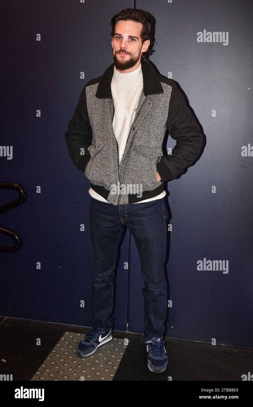 Paris, France. 05th Dec, 2023. French actor Kevin Mischel poses for a ...