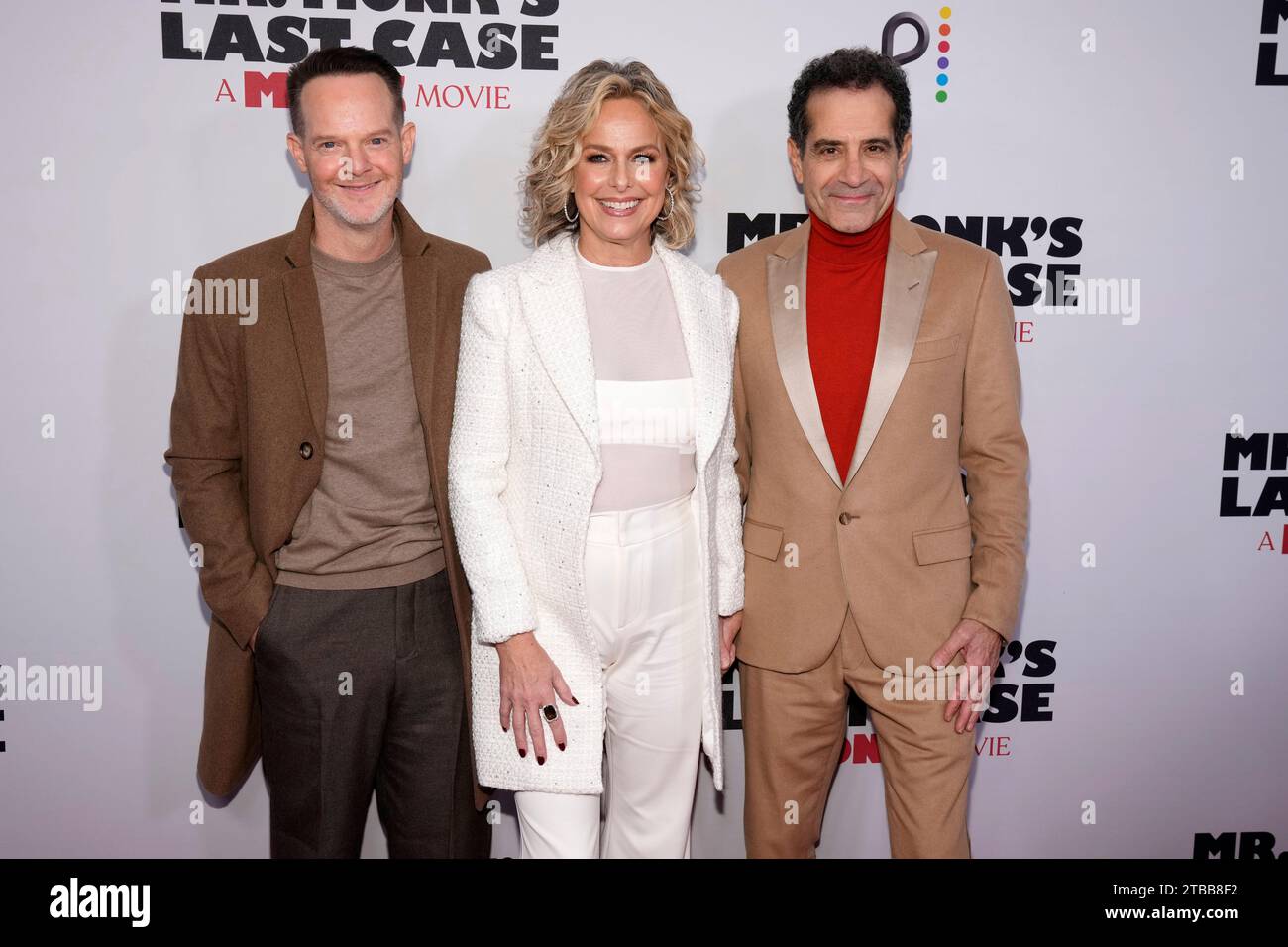 Jason Gray-Stanford, from left, Melora Hardin and Tony Shalhoub attend ...