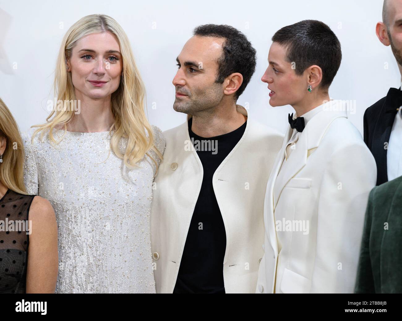 London, UK. 05th Dec, 2023. Elizabeth Debicki, Khalid Abdalla and Emma ...