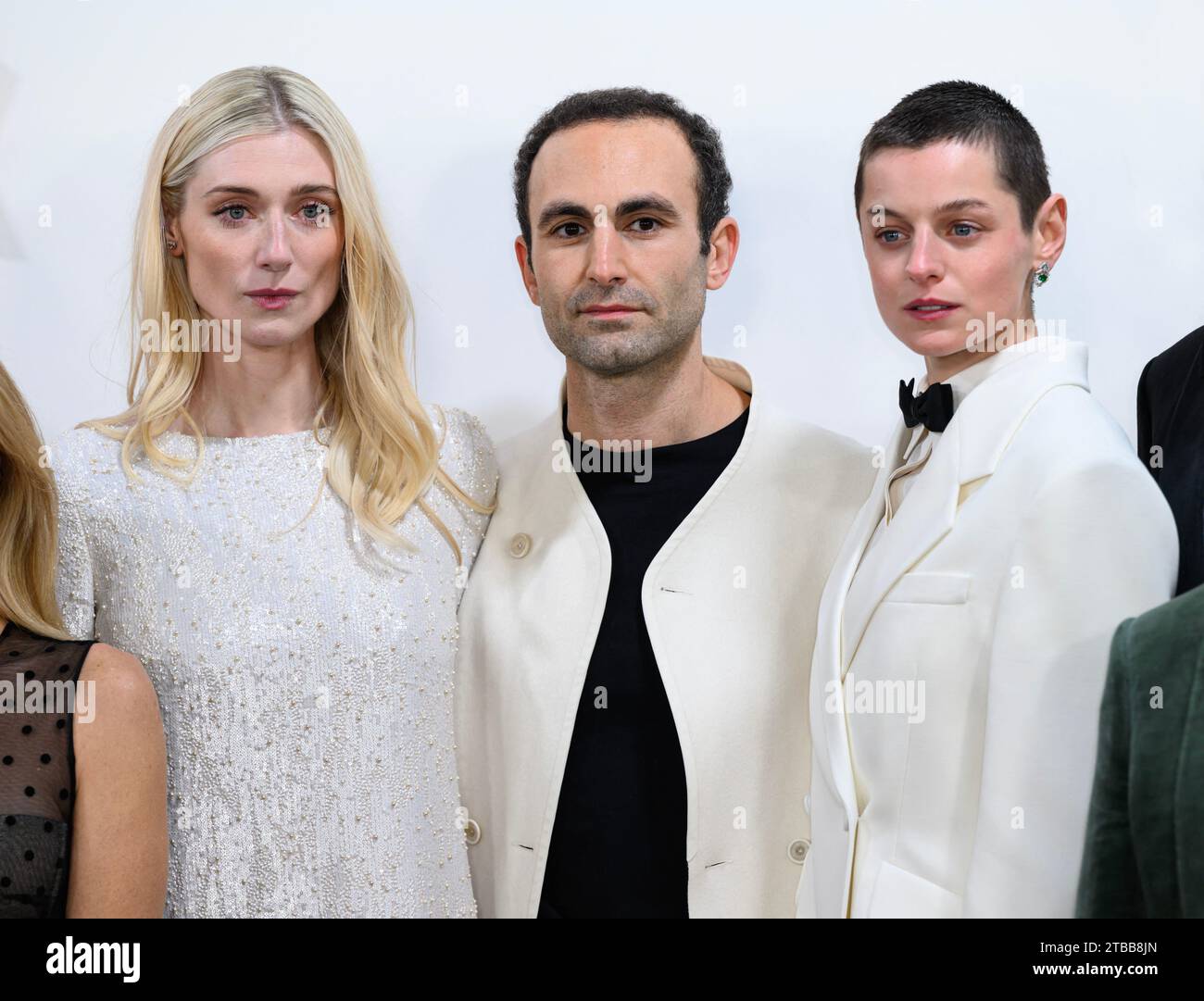 London, UK. 05th Dec, 2023. Elizabeth Debicki, Khalid Abdalla and Emma ...
