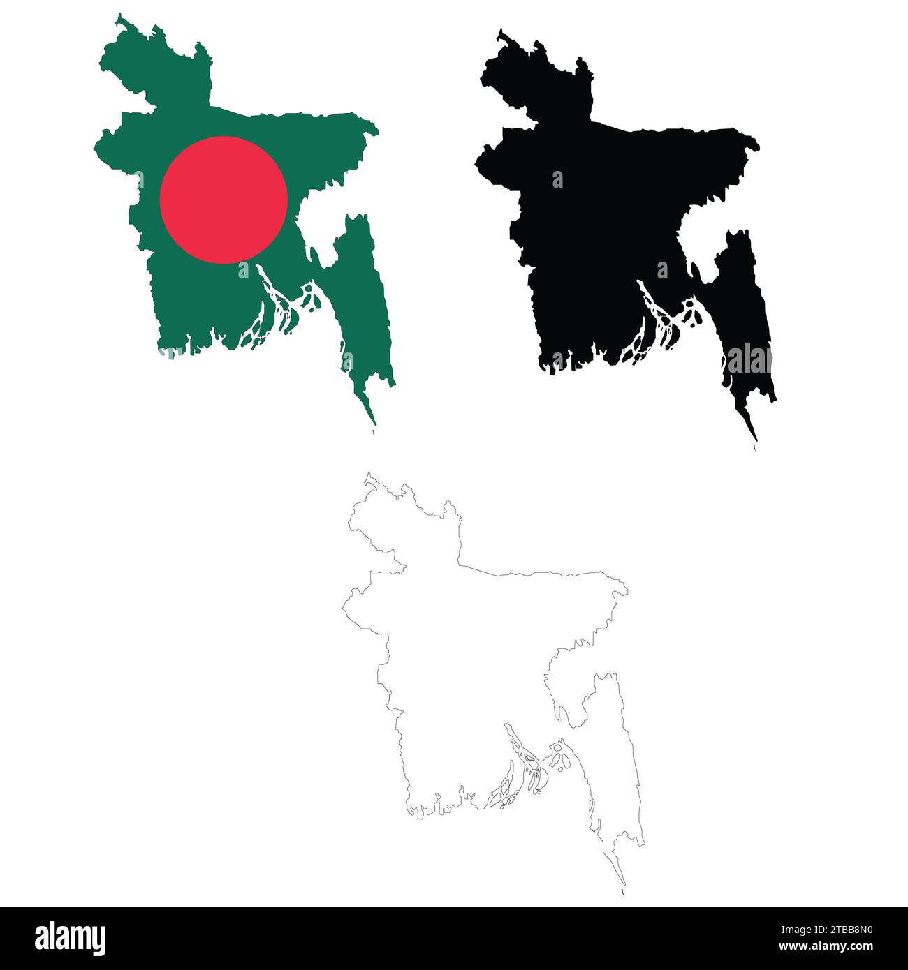 Map of Bangladesh. Bangladesh Map. Flag of Bangladesh maps territory ...