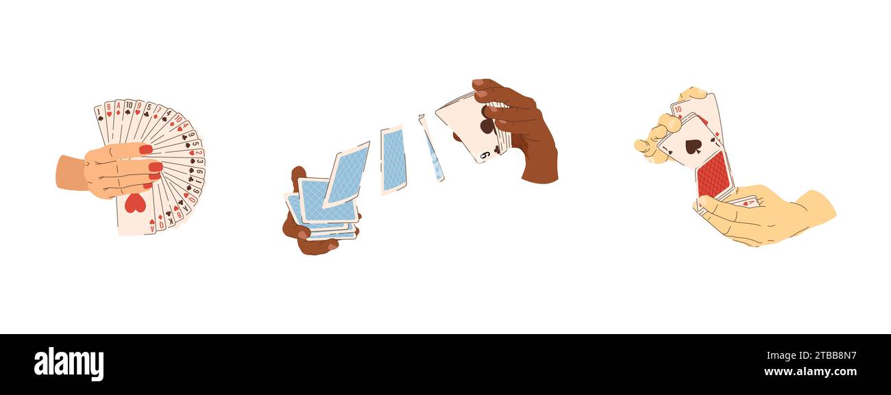 Playing card illustrations hi-res stock photography and images - Alamy