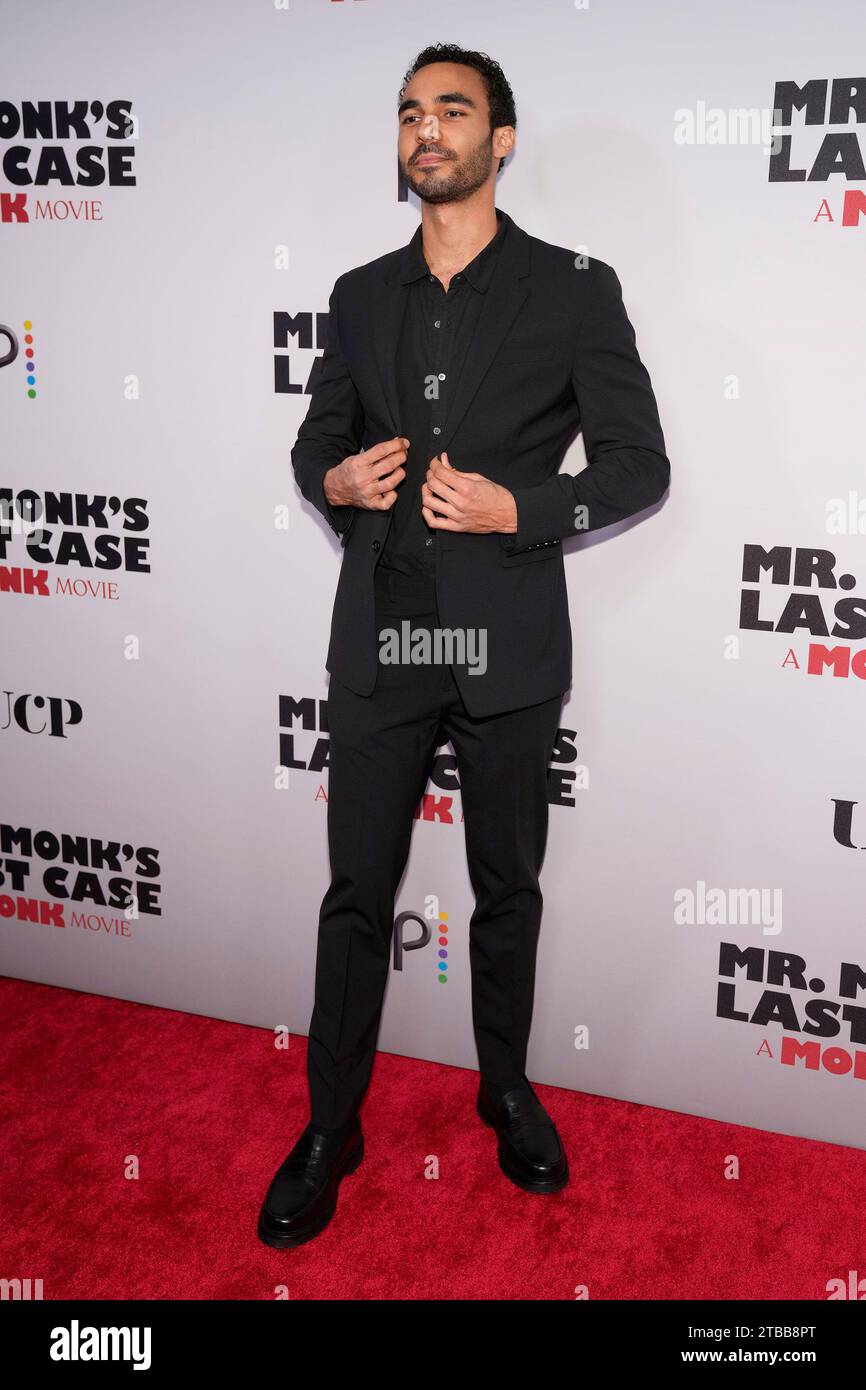 Austin Scott attends the "Mr. Monk's Last Case: A Monk Movie" premiere ...