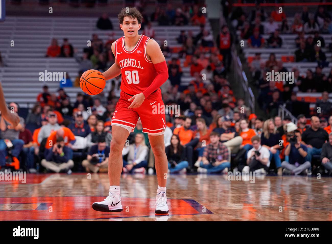 SYRACUSE, NY - DECEMBER 05: Cornell Big Red Guard Chris Manon (30 ...