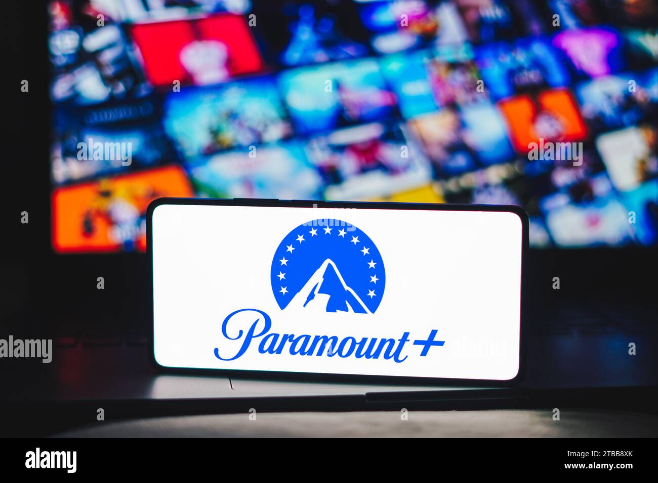 Paramount plus logo hi-res stock photography and images - Alamy