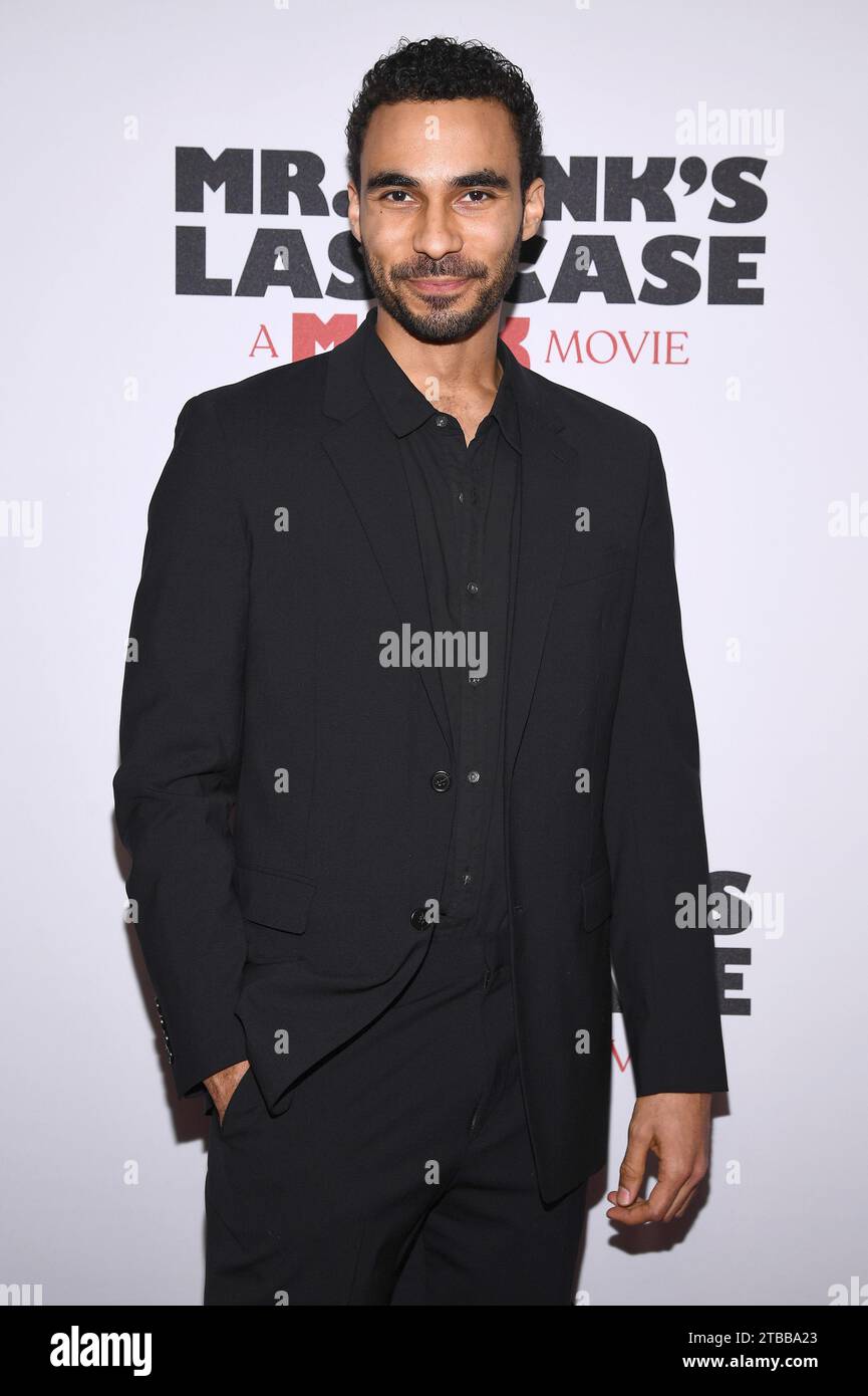 New York, USA. 05th Dec, 2023. Austin Scott attends Peacock's 'Mr. Monk ...