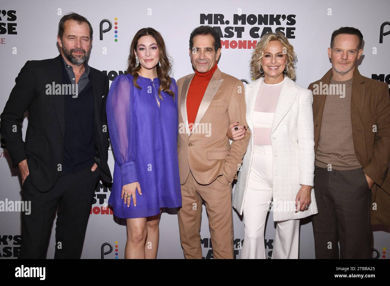 New York, USA. 05th Dec, 2023. (L-R) James Purefoy, Caitlin McGee, Tony ...