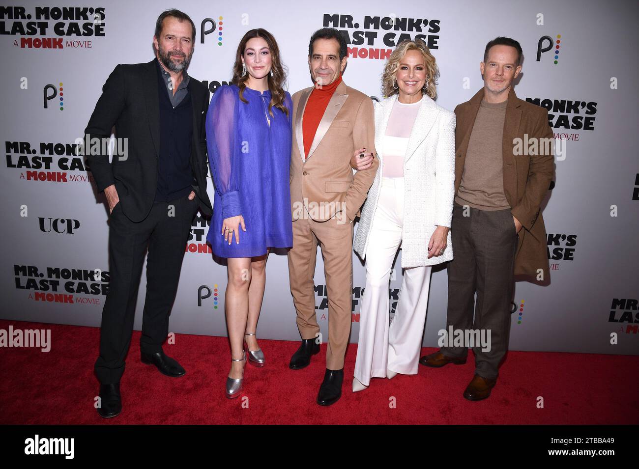 New York, USA. 05th Dec, 2023. (L-R) James Purefoy, Caitlin McGee, Tony ...