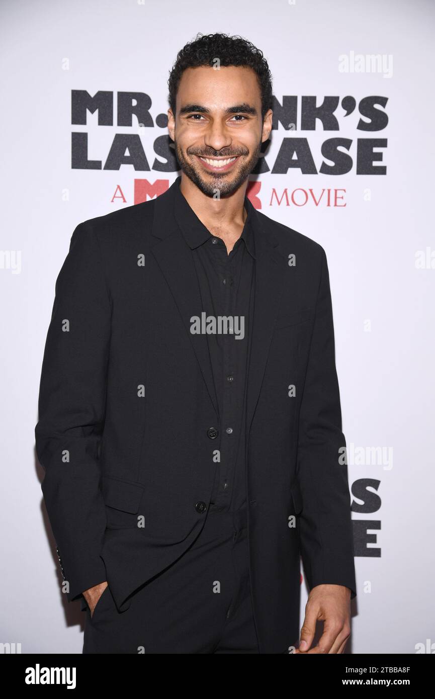 New York, USA. 05th Dec, 2023. Austin Scott attends Peacock's 'Mr. Monk ...