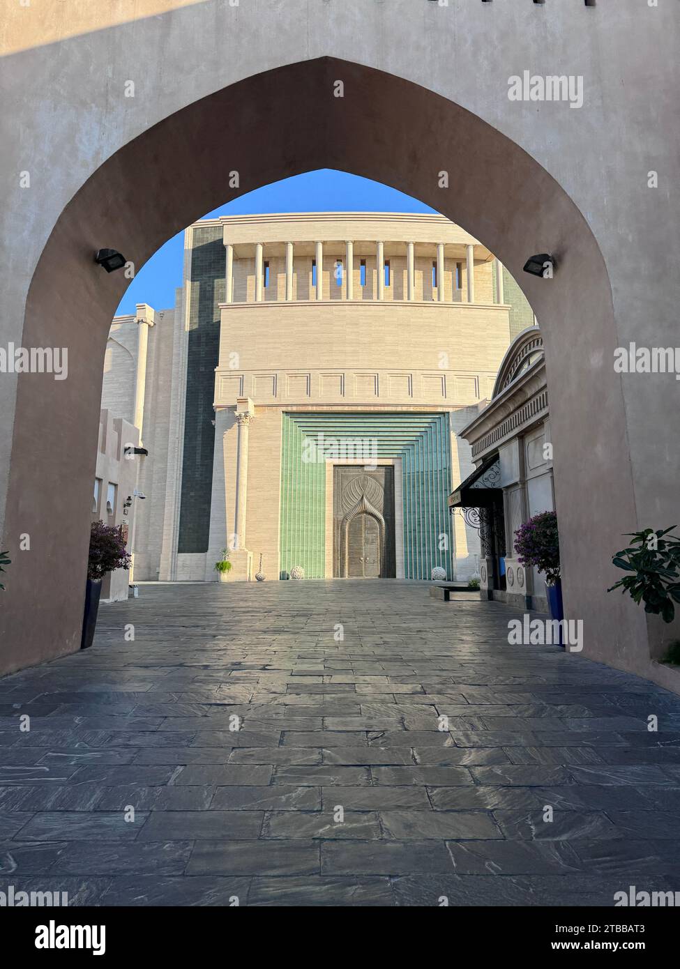 Amphitheater in katara cultural village Doha Qatar Stock Photo - Alamy