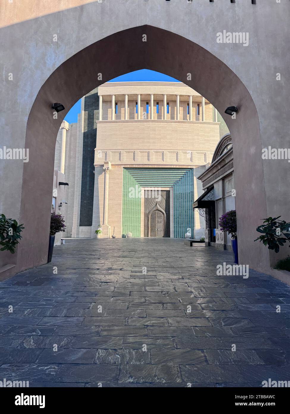Amphitheater in katara cultural village Doha Qatar Stock Photo - Alamy