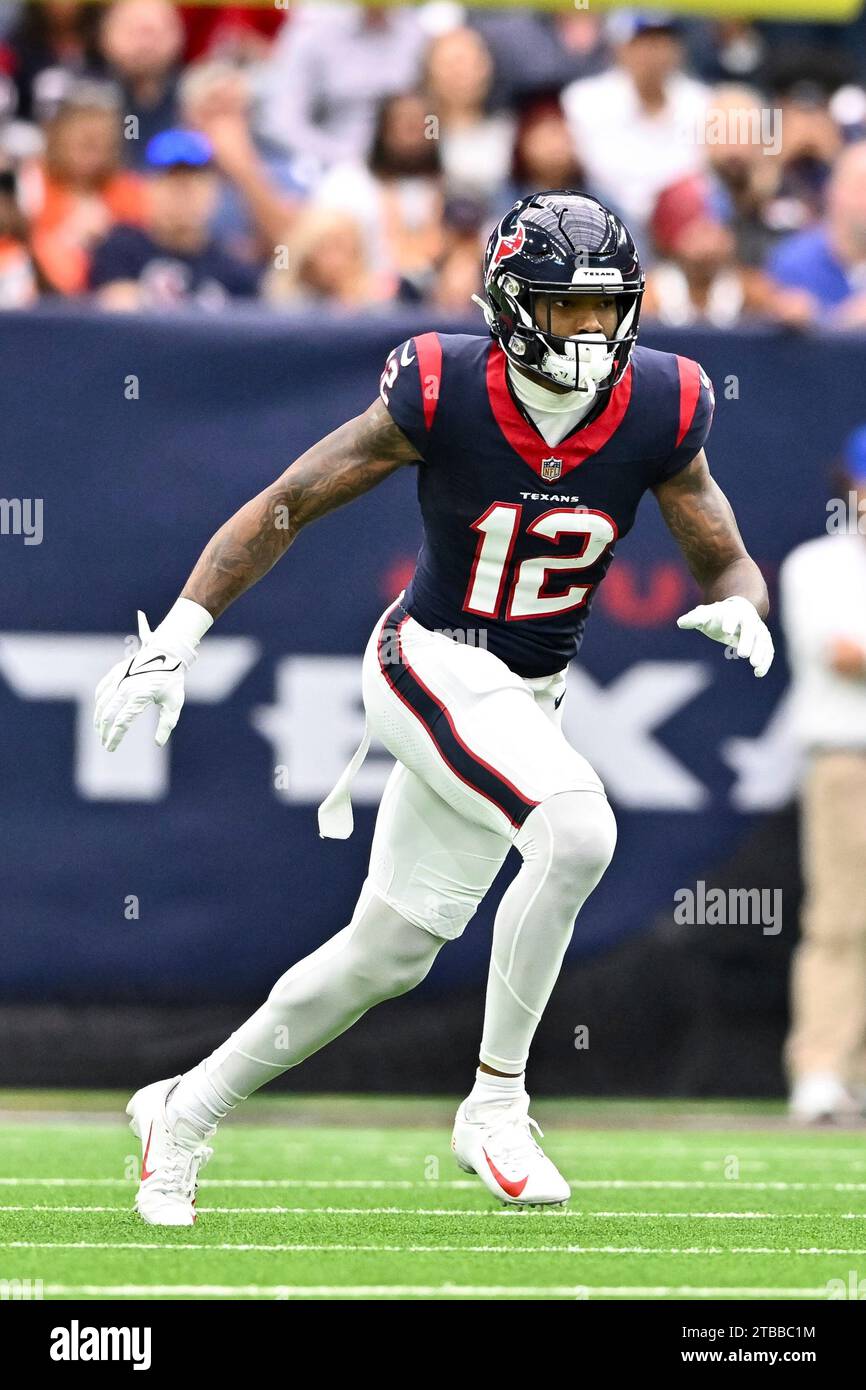Houston Texans wide receiver Nico Collins (12) in action during an NFL ...