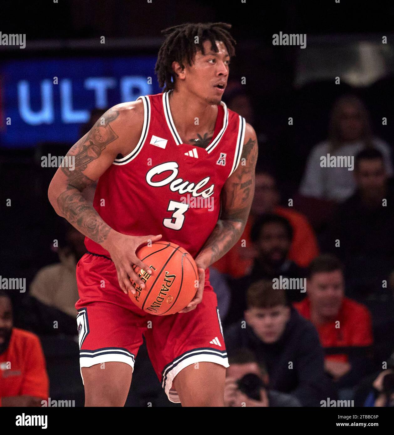 Florida Atlantic Owls forward Giancarlo Rosado (3) during the Jimmy V ...