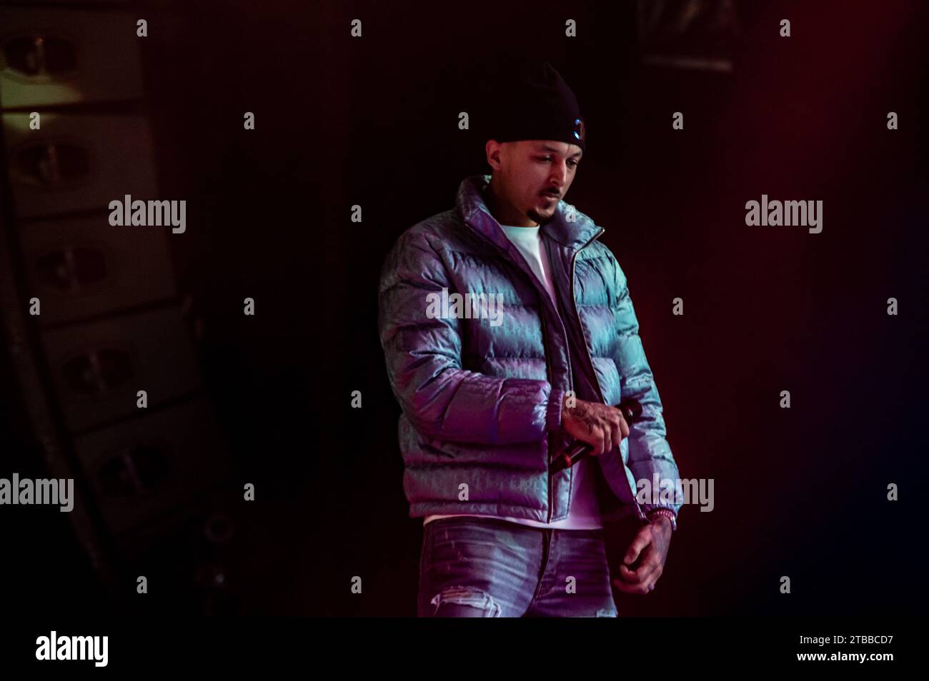 London, United Kingdom. 5th December 2023. Lewisham's own drill rapper ...