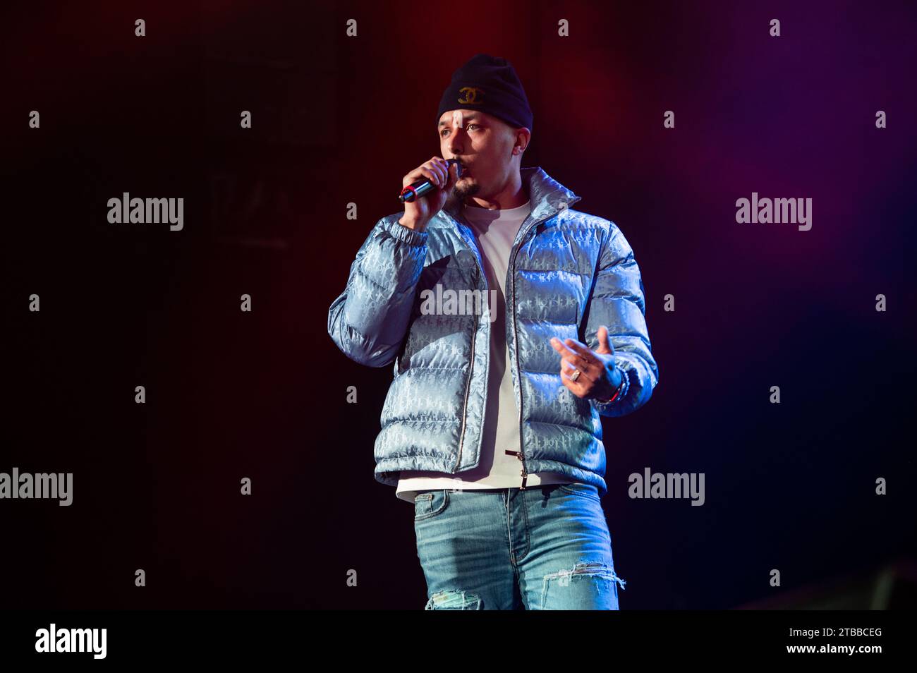 London, United Kingdom. 5th December 2023. Lewisham's own drill rapper ...