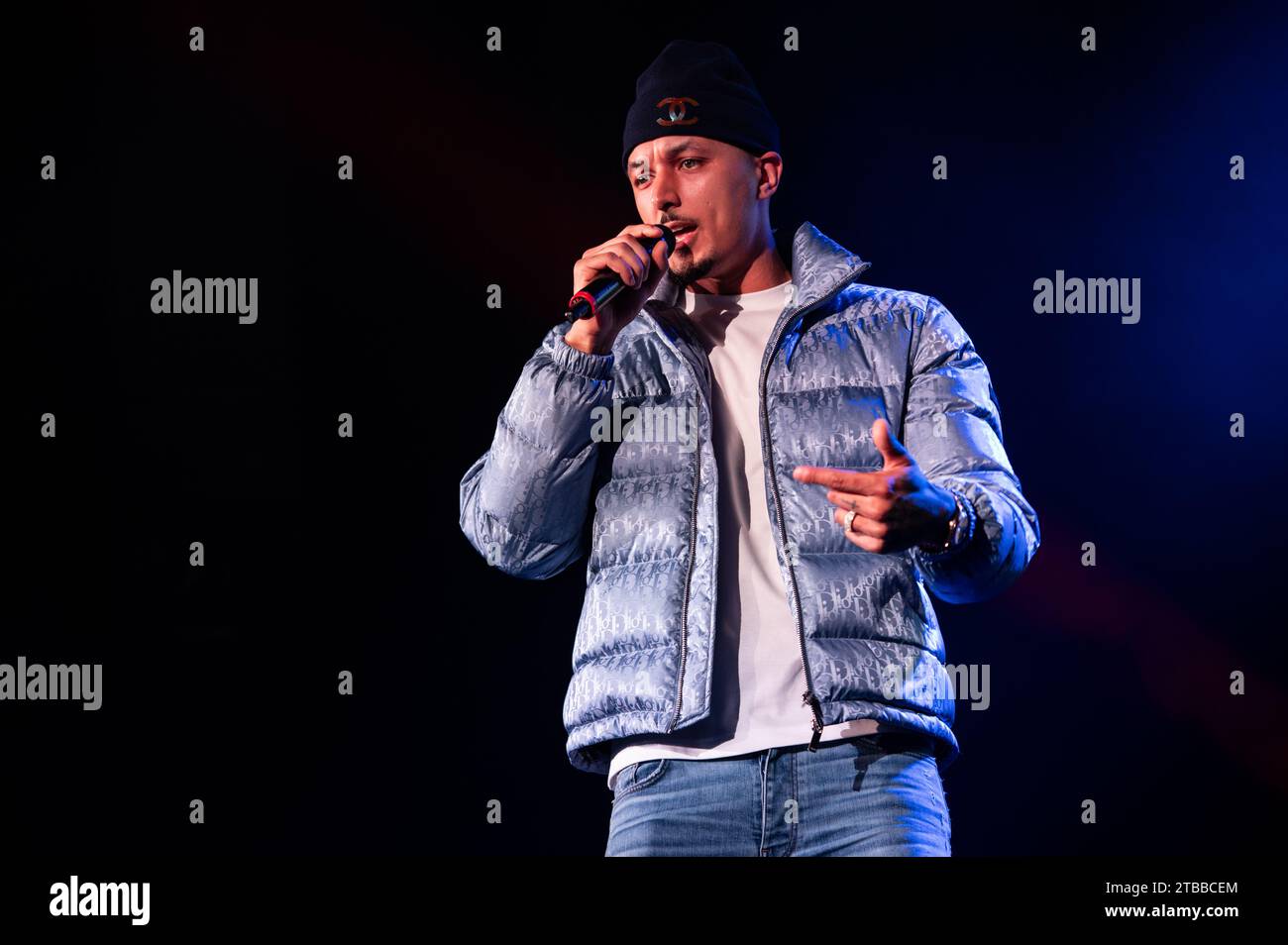 London, United Kingdom. 5th December 2023. Lewisham's own drill rapper ...