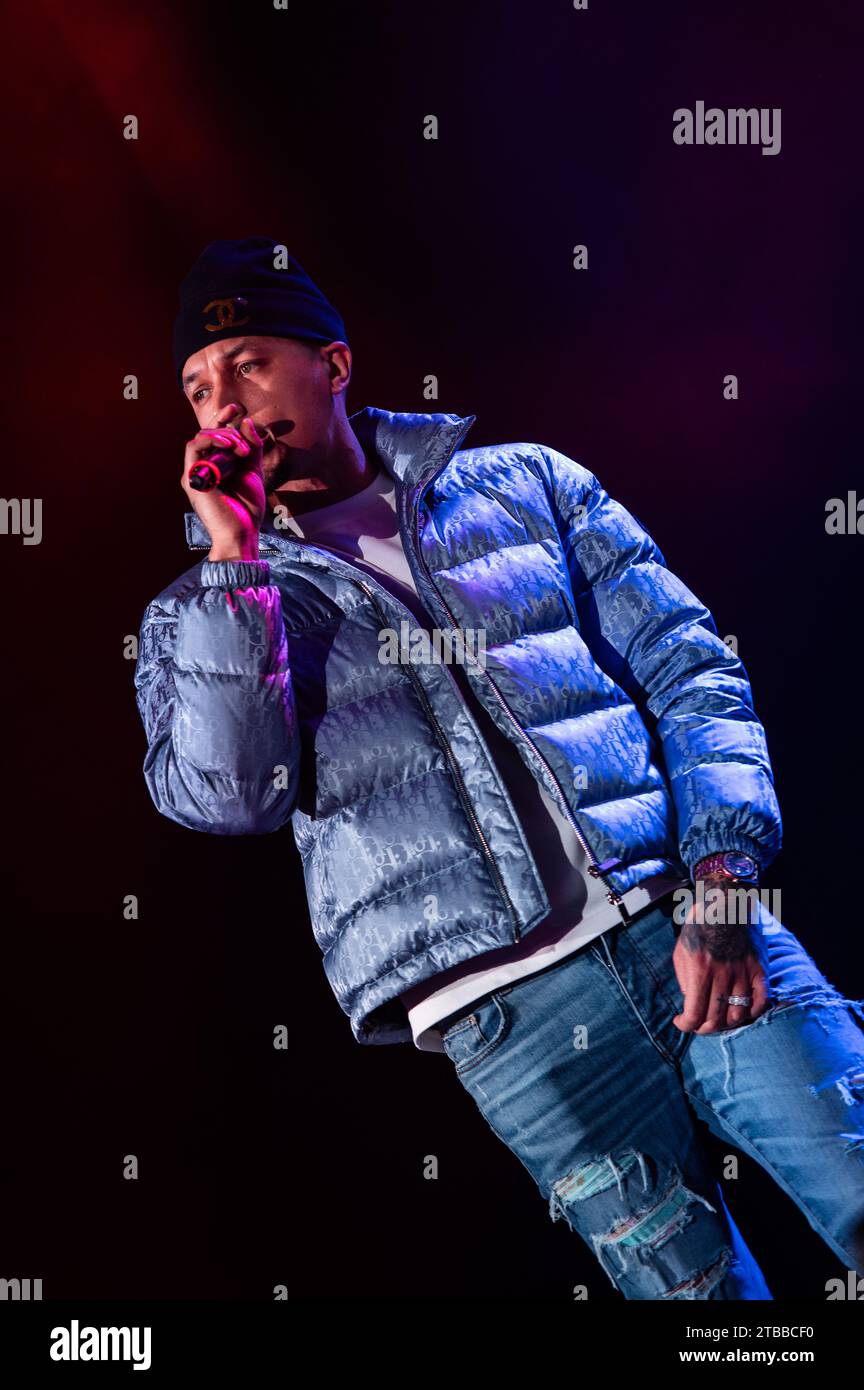 London, United Kingdom. 5th December 2023. Lewisham's own drill rapper ...