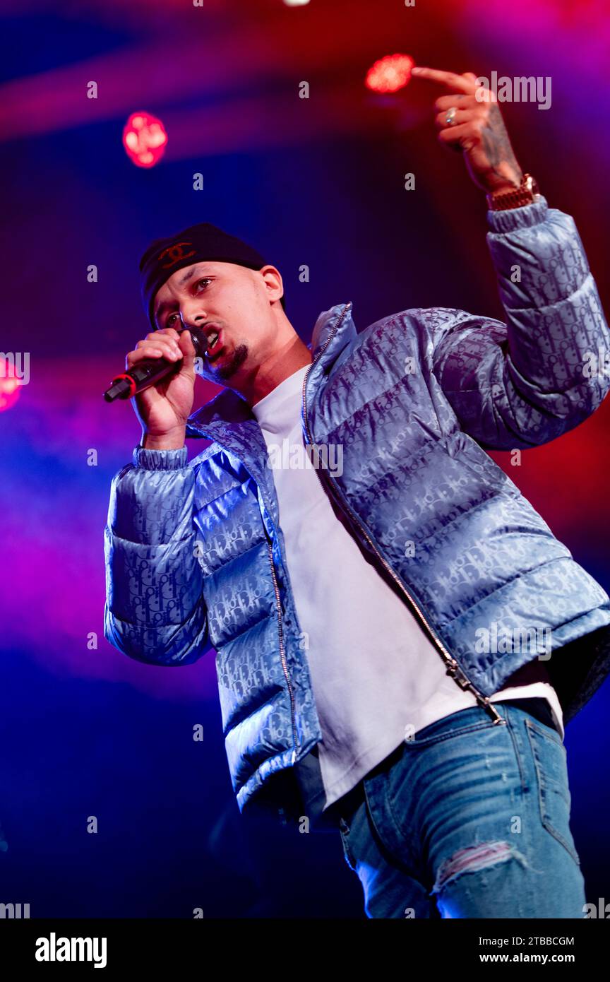 London, United Kingdom. 5th December 2023. Lewisham's own drill rapper ...