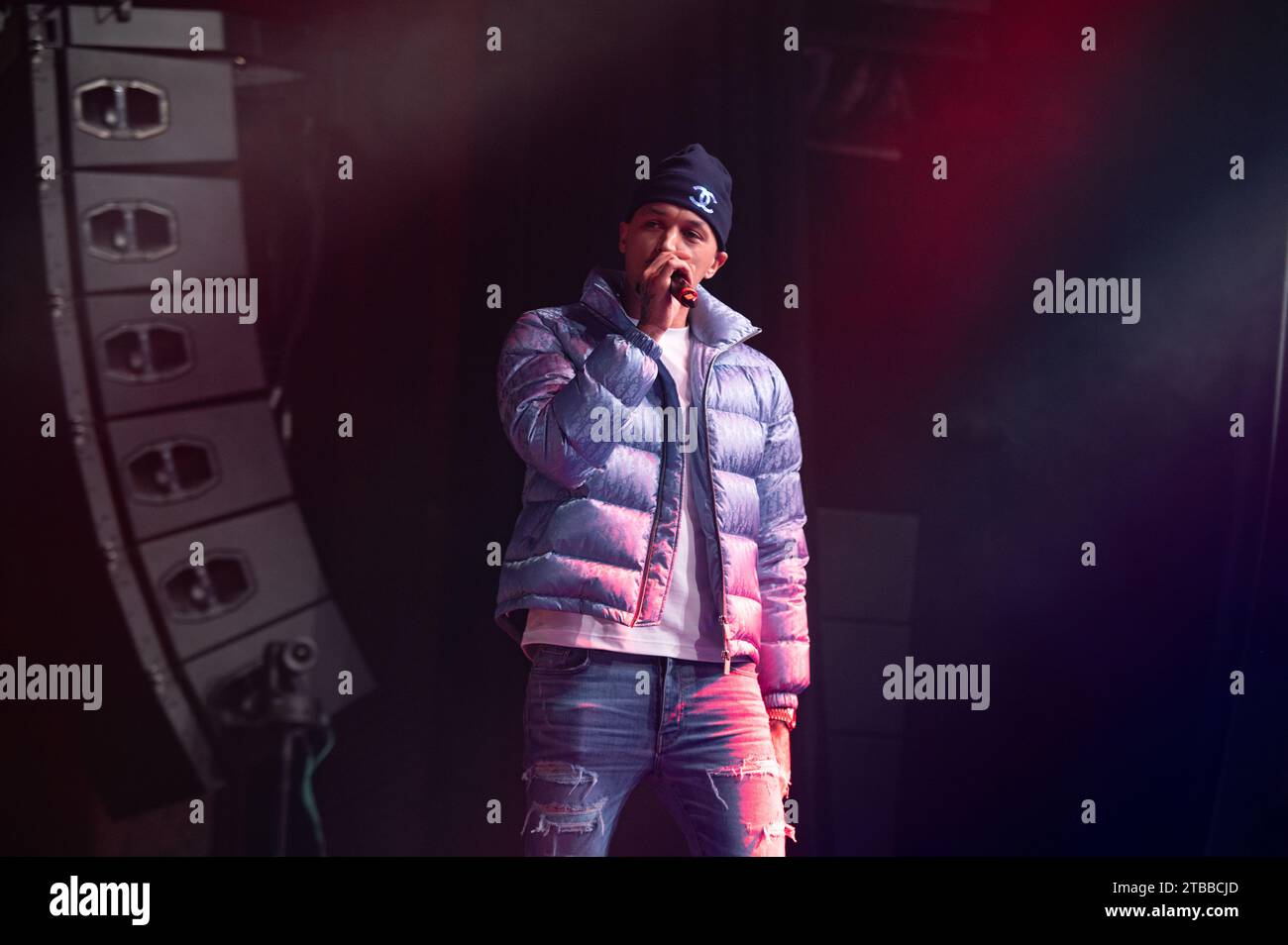 London, United Kingdom. 5th December 2023. Lewisham's own drill rapper ...