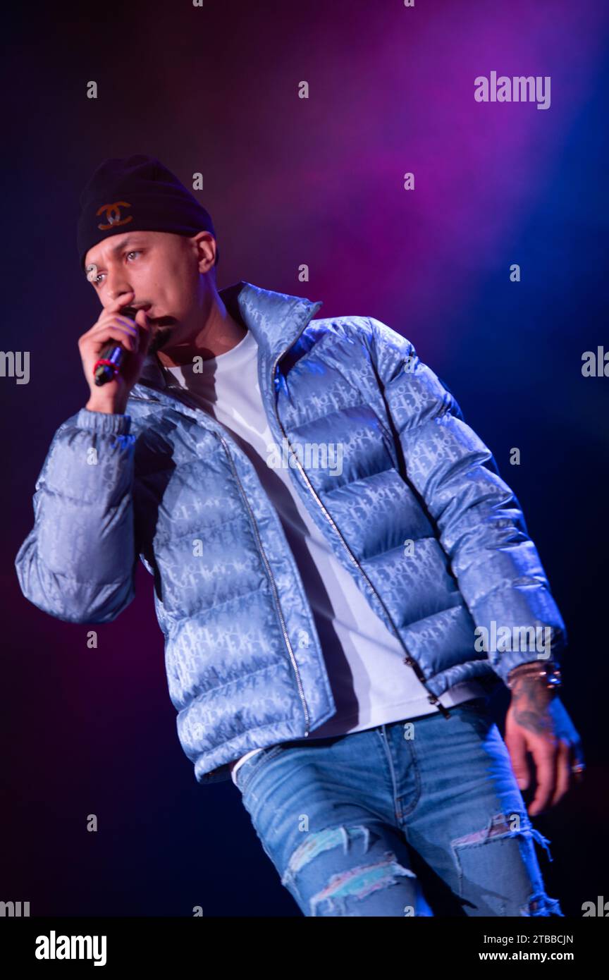 London, United Kingdom. 5th December 2023. Lewisham's own drill rapper ...