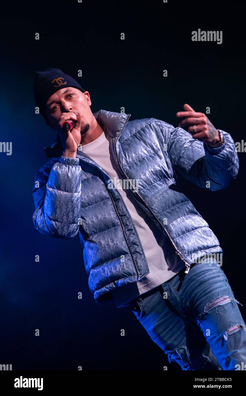 London, United Kingdom. 5th December 2023. Lewisham's own drill rapper ...