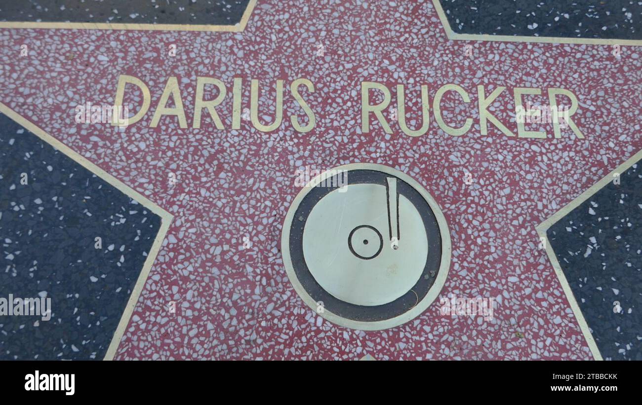 Hollywood, California, USA 5th December 2023 Singer/Musician Darius ...