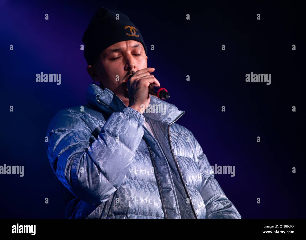 London, United Kingdom. 5th December 2023. Lewisham's own drill rapper ...