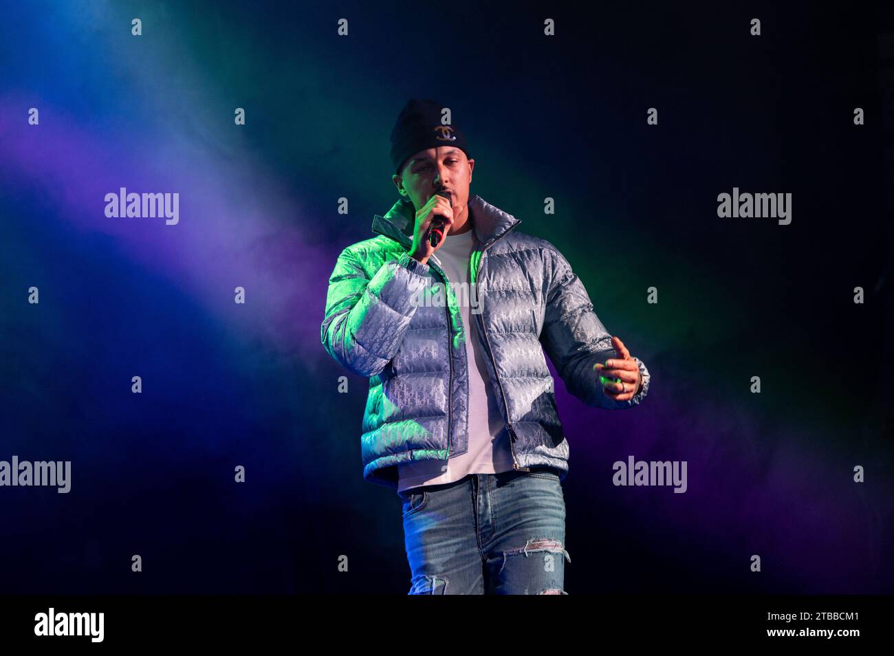 London, United Kingdom. 5th December 2023. Lewisham's own drill rapper ...