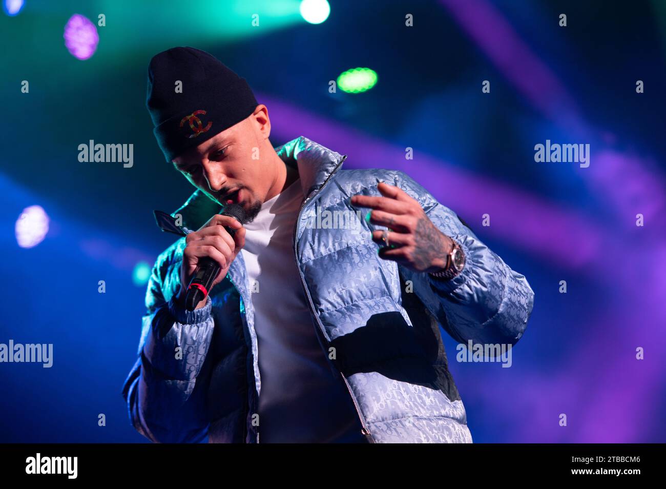 London, United Kingdom. 5th December 2023. Lewisham's own drill rapper ...