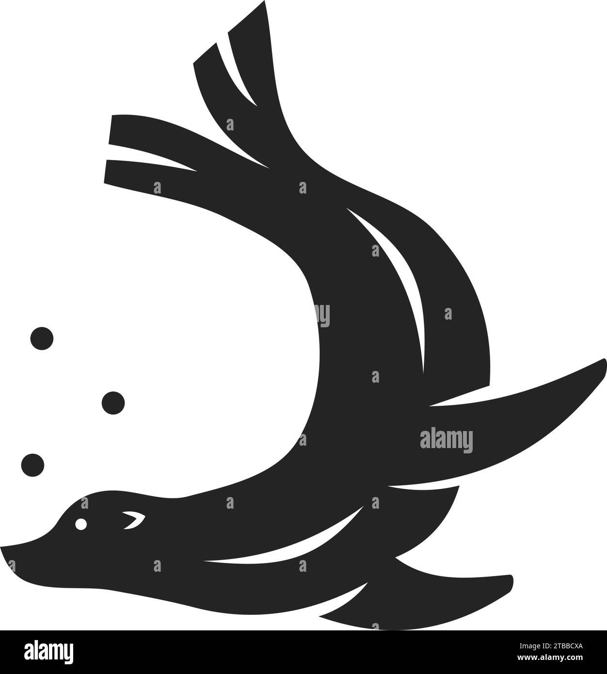 Sea Lion Logo template Isolated. Brand Identity. Icon Abstract Vector ...