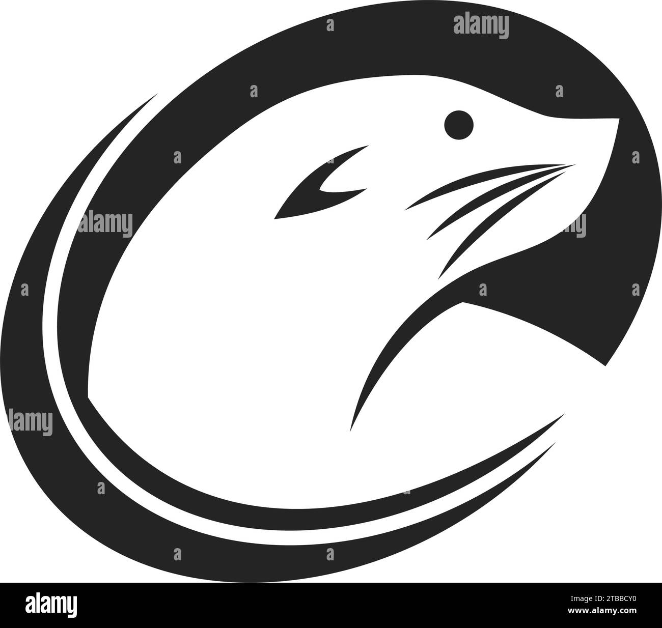 Sea Lion Logo template Isolated. Brand Identity. Icon Abstract Vector ...