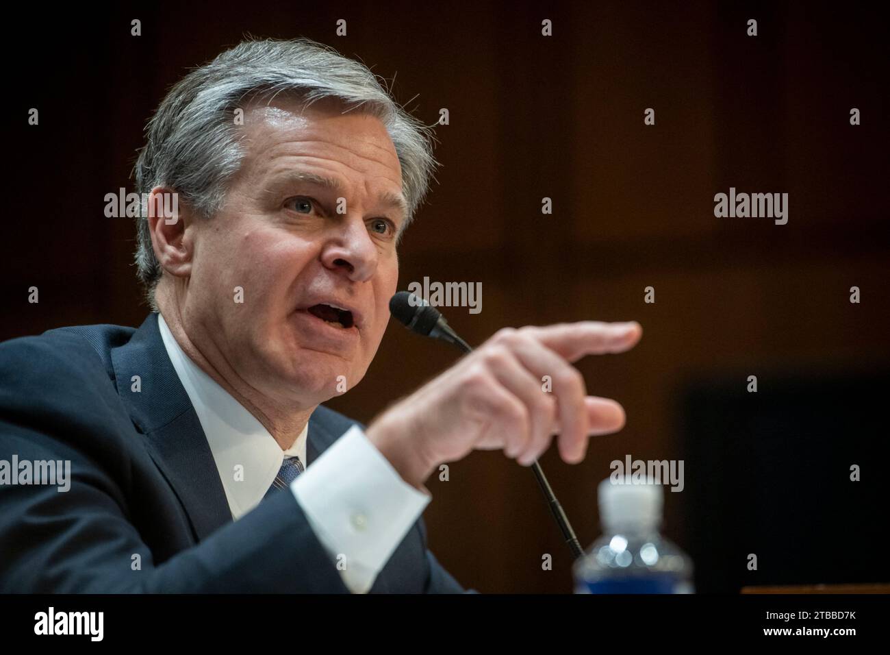 Washington, United States. 05th Dec, 2023. Christopher A. Wray ...