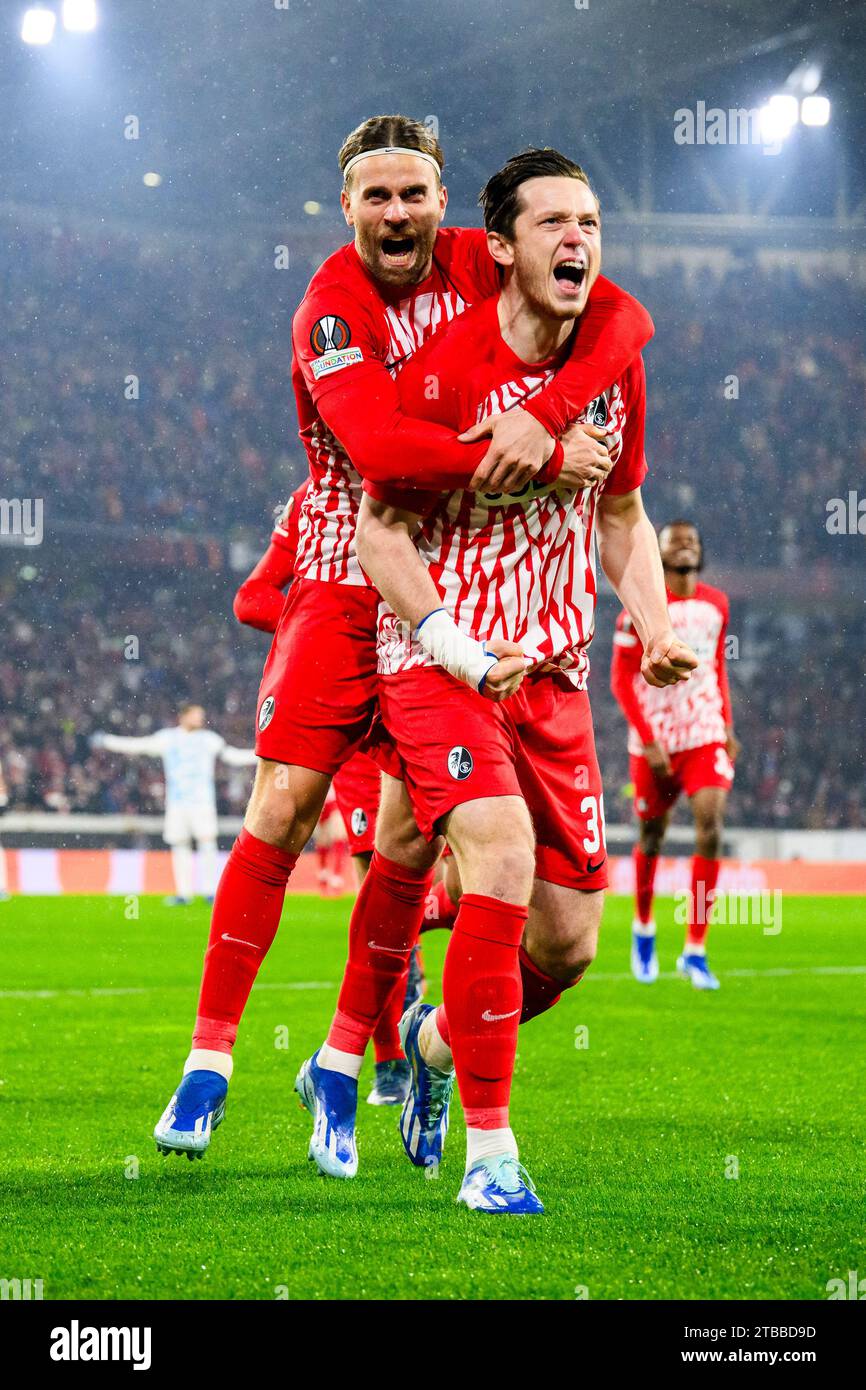 Freiburg Im Breisgau, Germany. 30th Nov, 2023. Soccer: Europa League ...