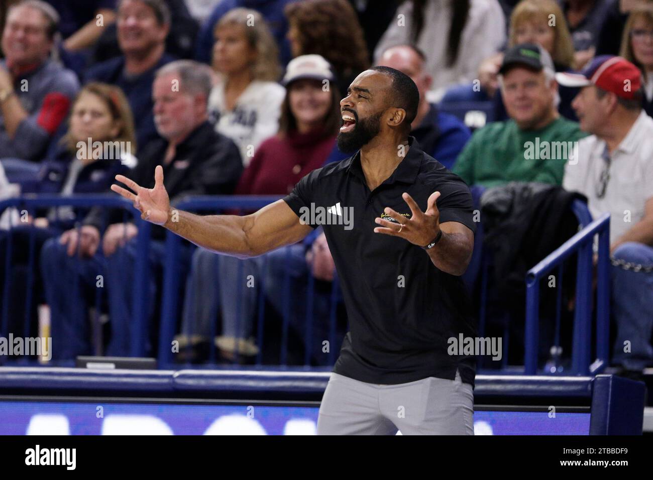 Arkansas-Pine Bluff head coach Solomon Bozeman directs his team during ...