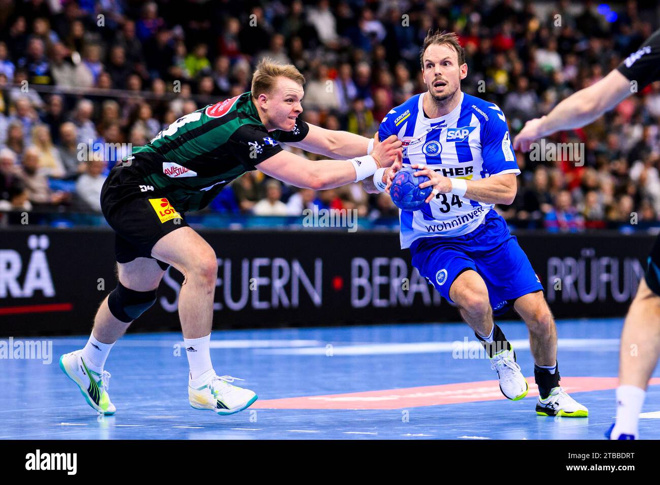 Stuttgart, Germany. 02nd Dec, 2023. Handball: 1st Bundesliga, men, 2023 ...
