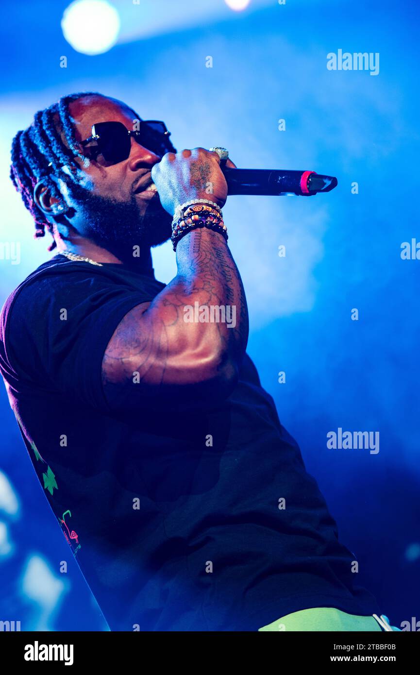 London, United Kingdom. 5th December 2023. Hip hop artist Vic Santoro ...