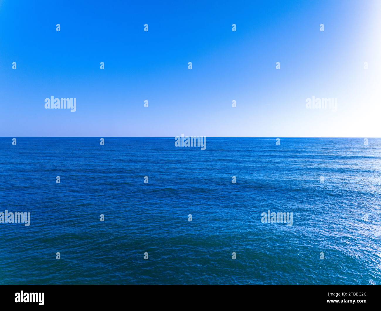 Beautiful ocean in summer day nature seascape view at open sea in ...