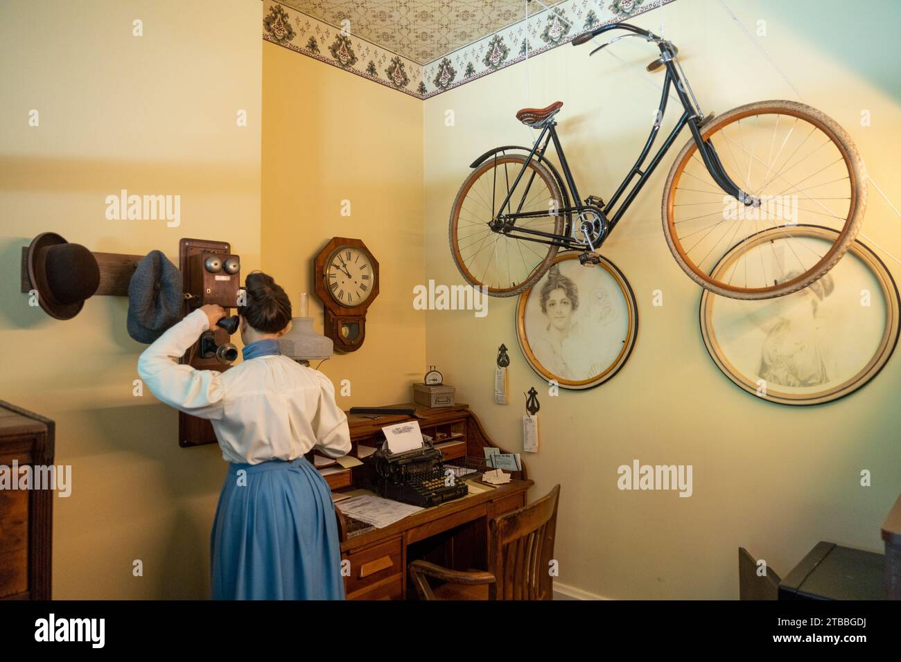 The Wright Brothers' bicycle shop at Carillon Historical Park, Museum ...