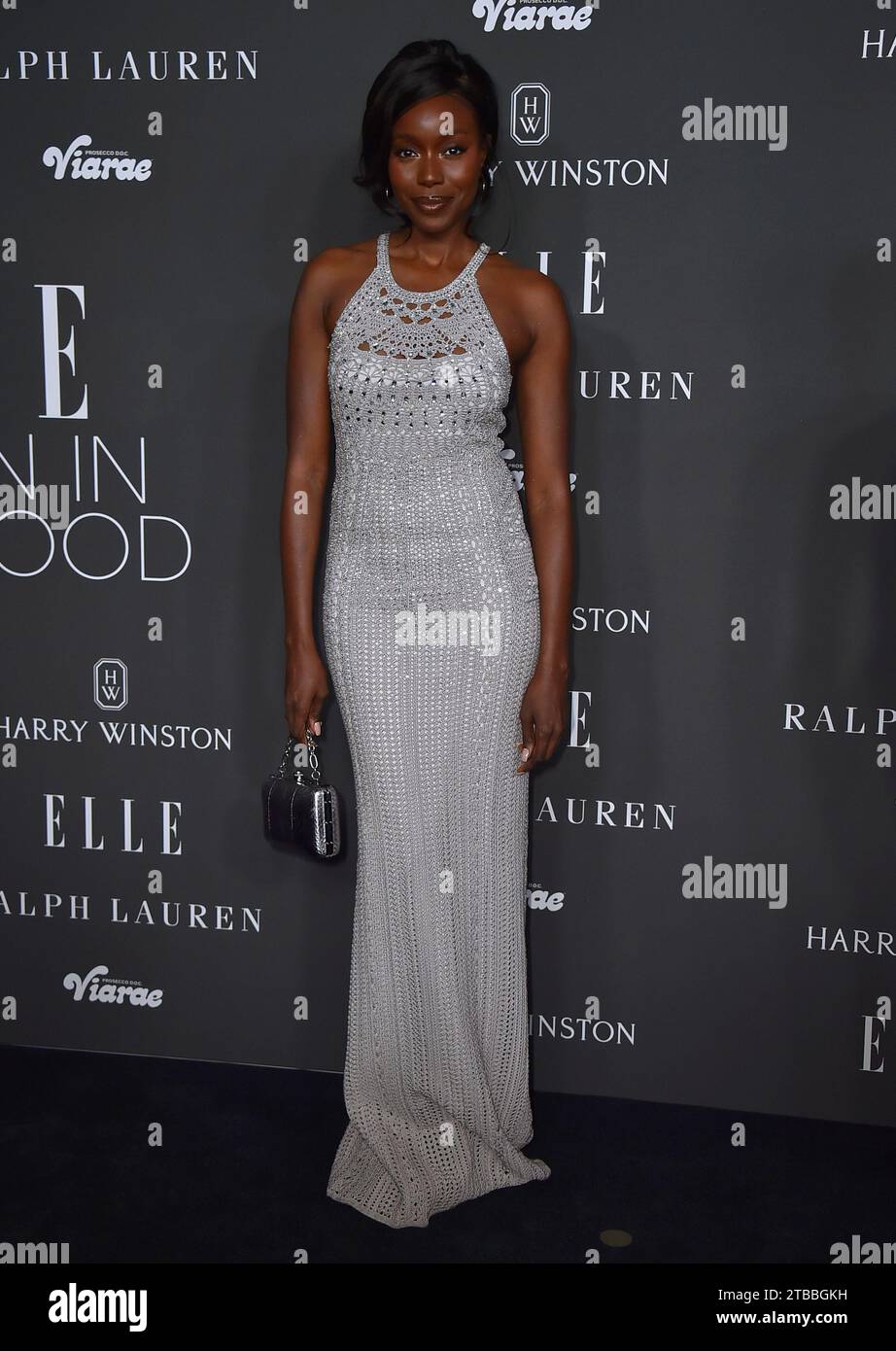 Anna Diop attends the ELLE Women in Hollywood celebration, Tuesday, Dec ...