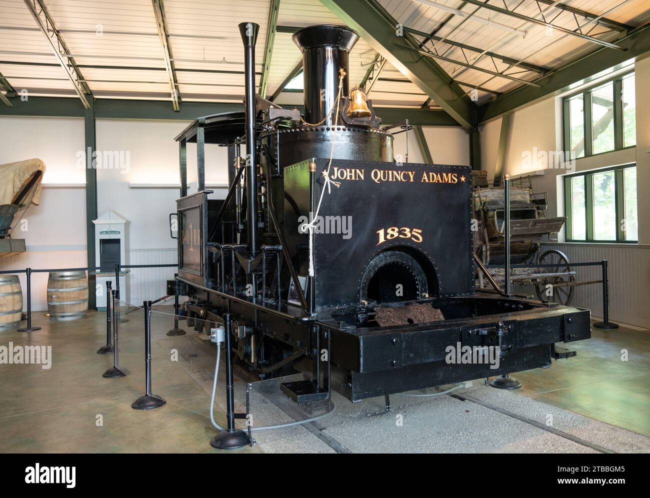 Historical Trains at The Carillon Historical Park, Museum in Dayton ...