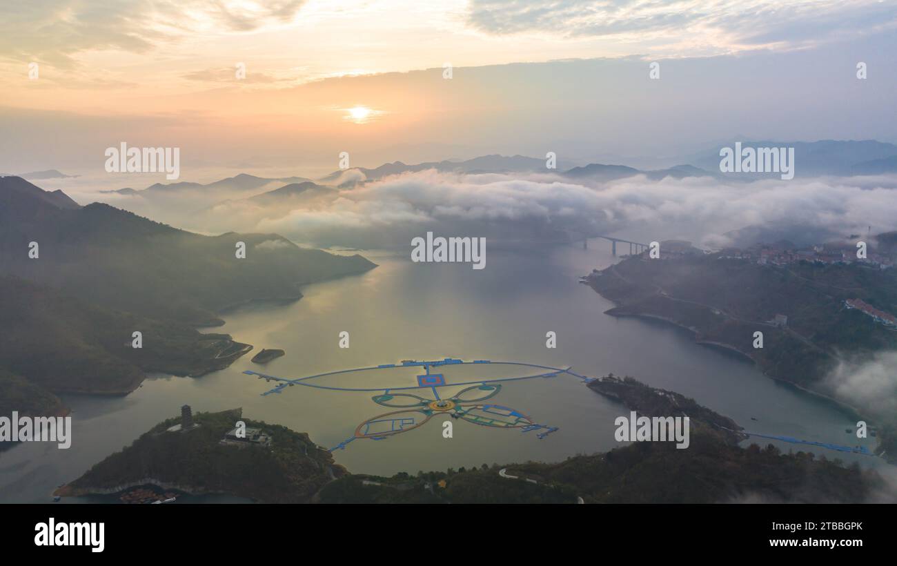 Luodian. 6th Dec, 2023. This aerial photo taken on Dec. 6, 2023 shows a ...