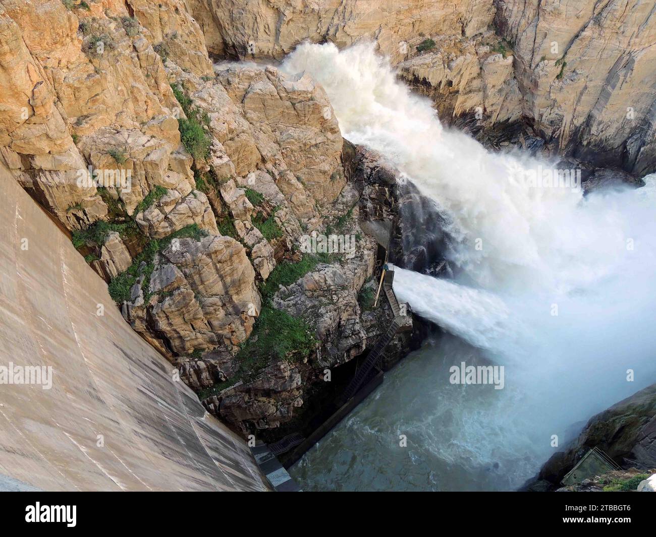 the turbulent water of the shoshone river flowing through the buffalo ...