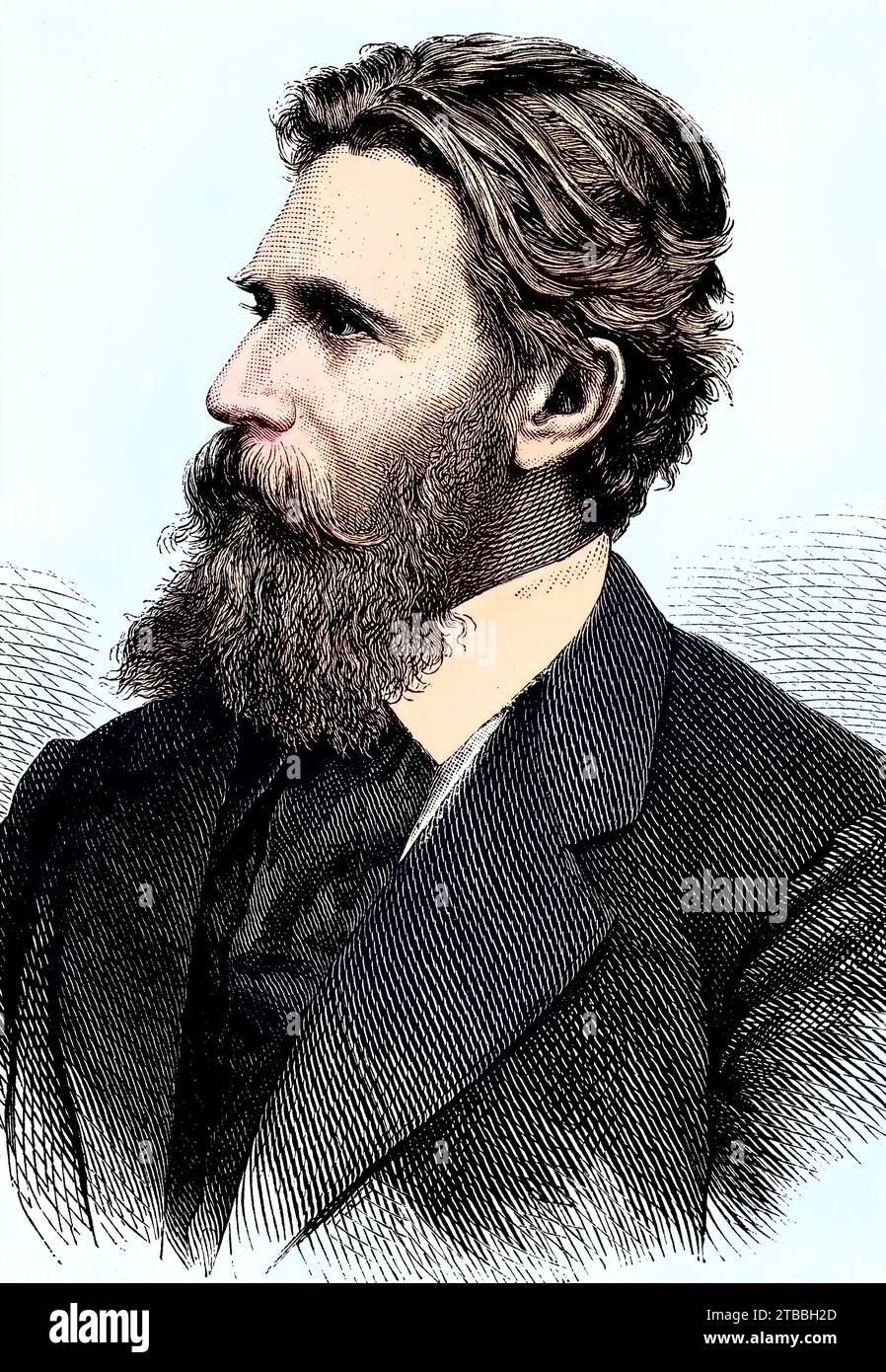 Karl Stieler, 1842 - 1885, ein deutscher Dichter mit ...