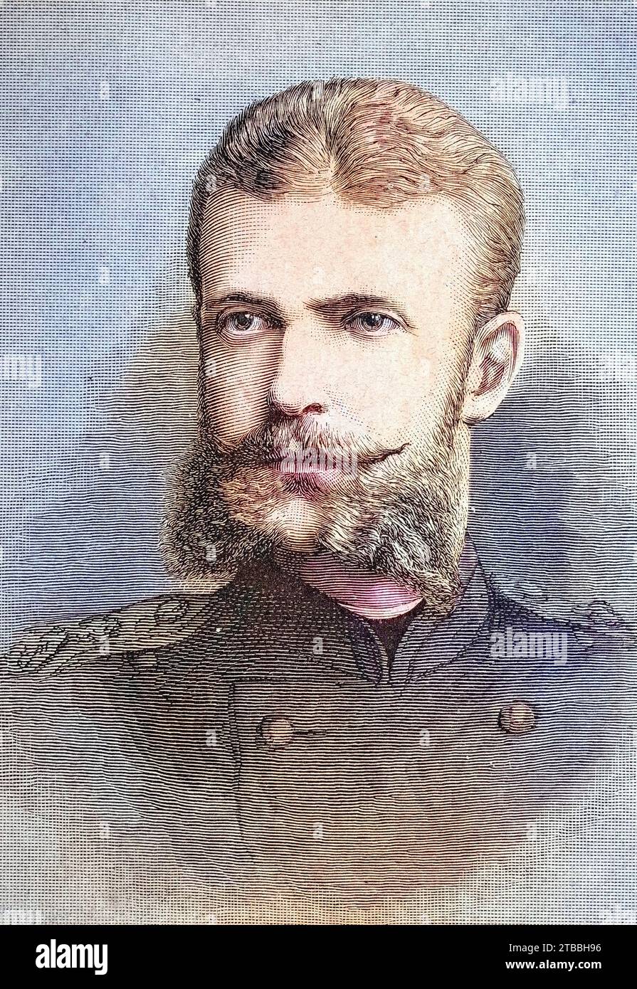 Grossfürst Sergei Alexandrowitsch Romanow, 1857 - 1905, ein Mitglied ...