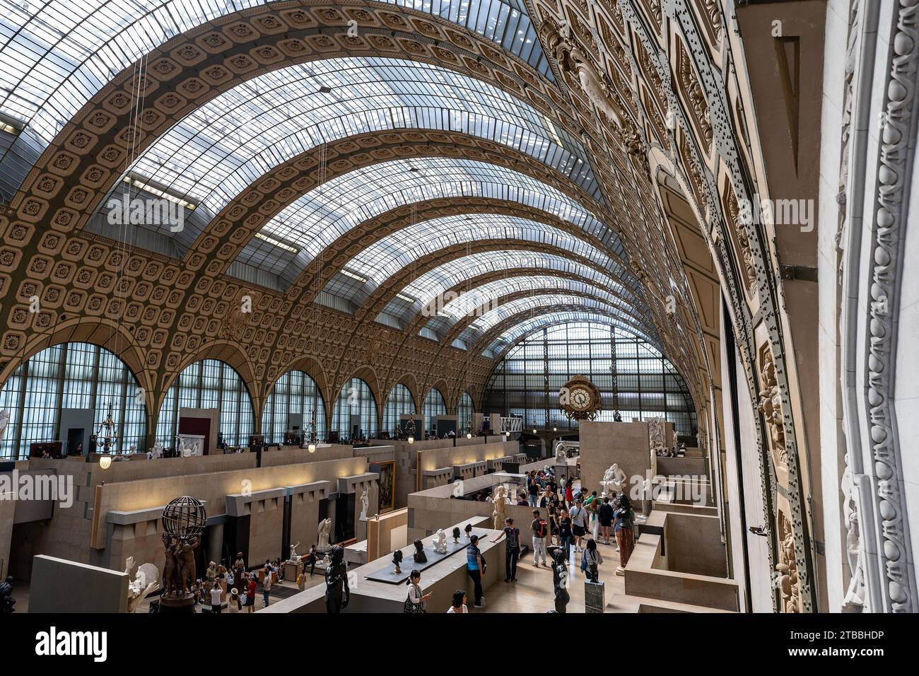 Musée d'Orsay in Paris, former train station Stock Photo - Alamy