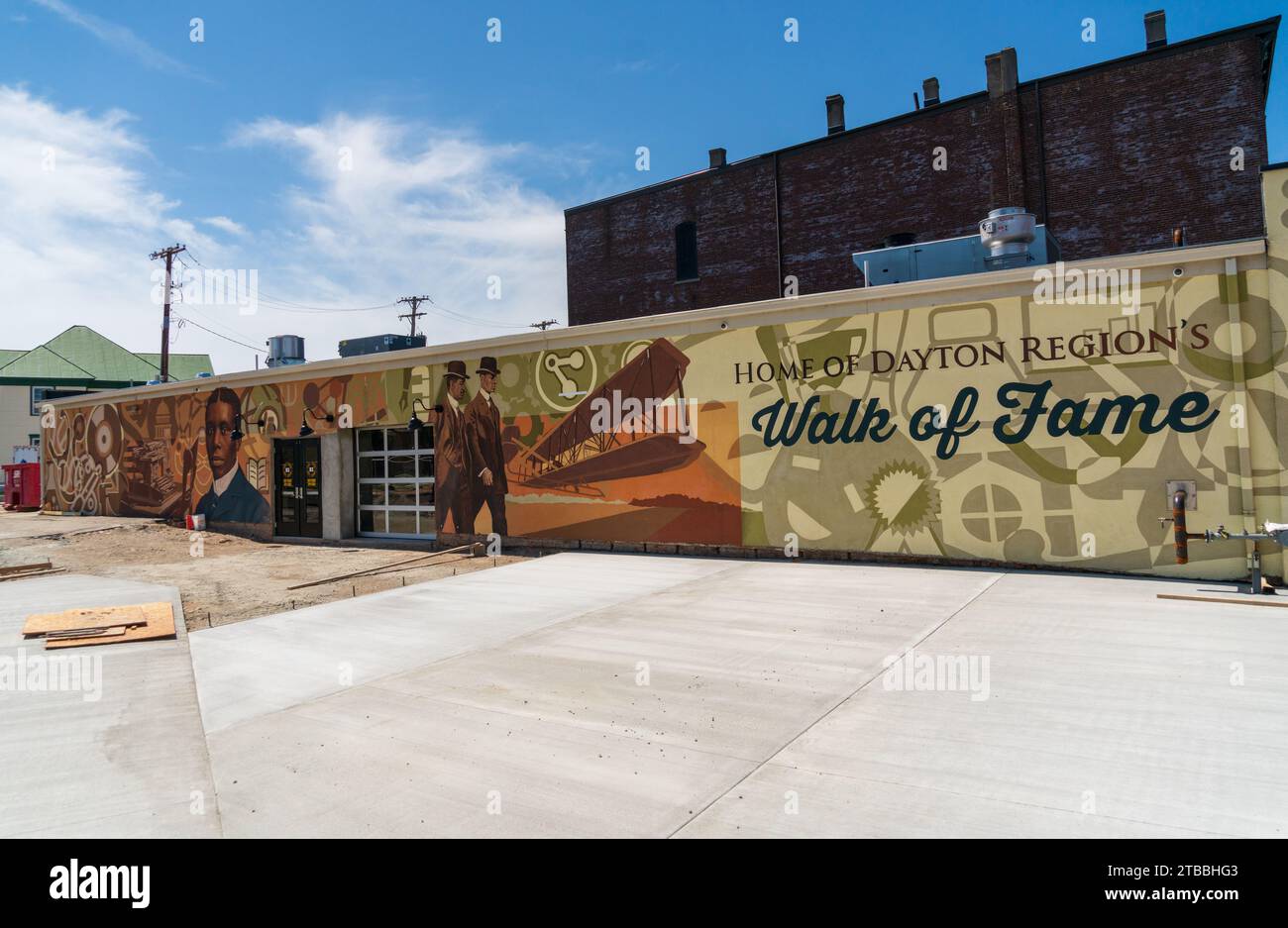 The Historic Bike Shop, The Wright Cycle Company Complex in Dayton Ohio ...