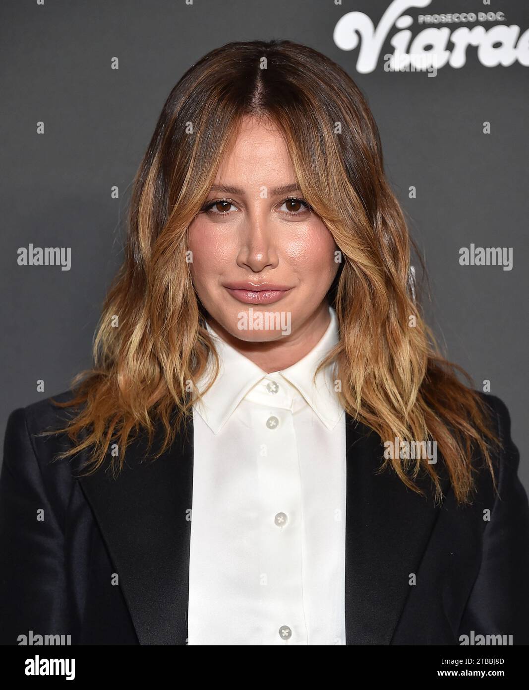 Hollywood, USA. 05th Dec, 2023. Ashley Tisdale arriving at ELLE to ...