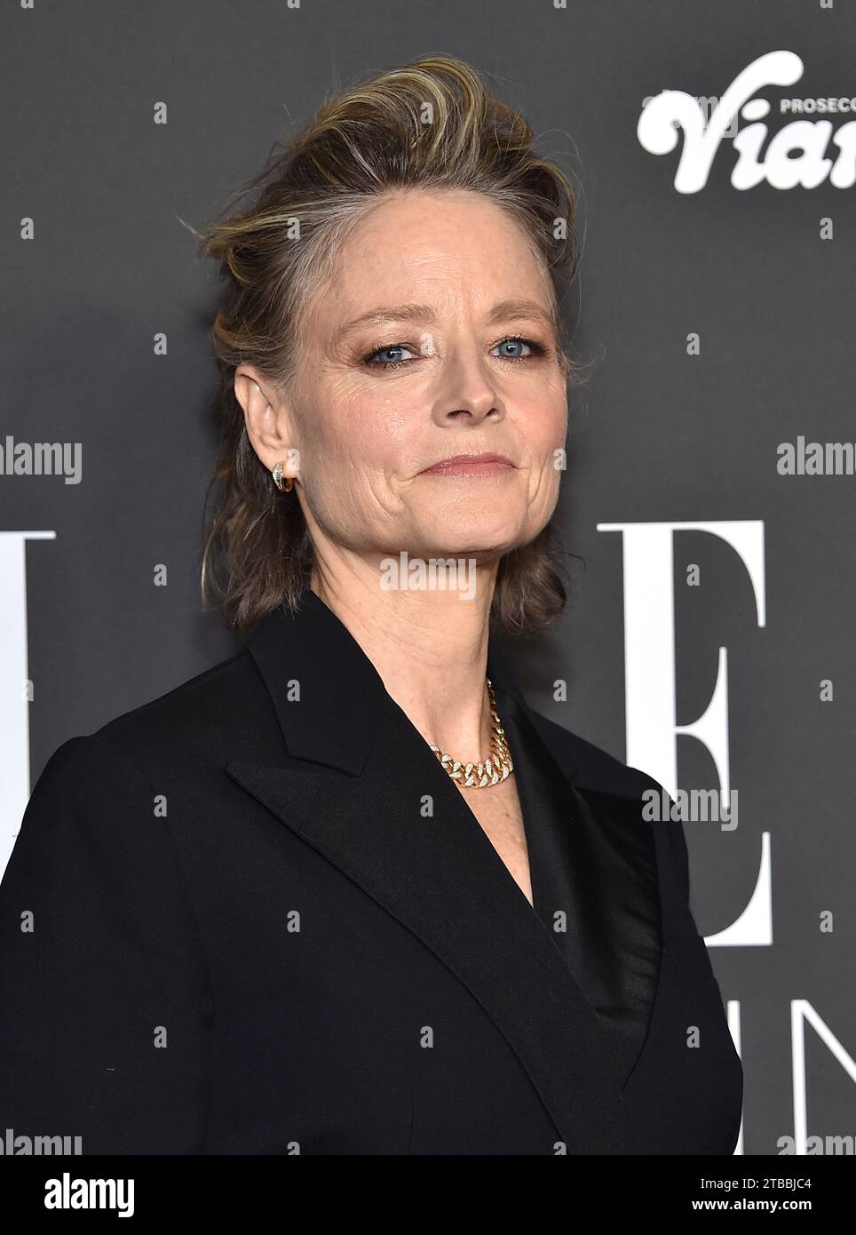 Hollywood, USA. 05th Dec, 2023. Jodie Foster arriving at ELLE to ...
