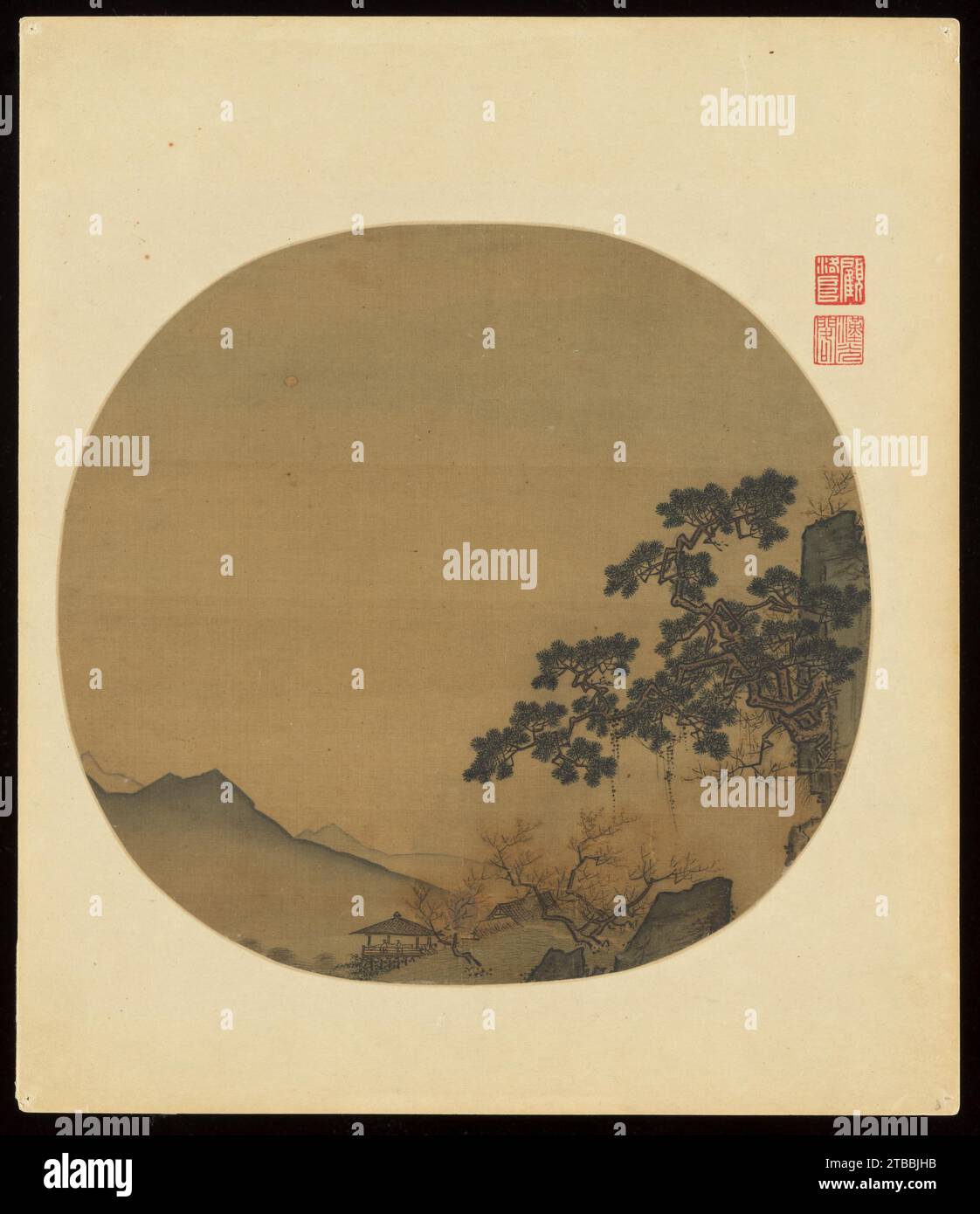 Early spring landscape 1986 by Unidentified artist Stock Photo - Alamy